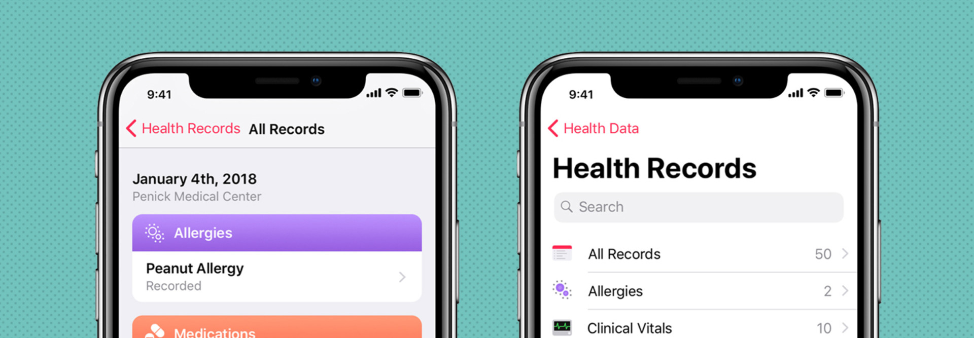 Apple Health Records Available on iOS with new iPhone Health Technology ...